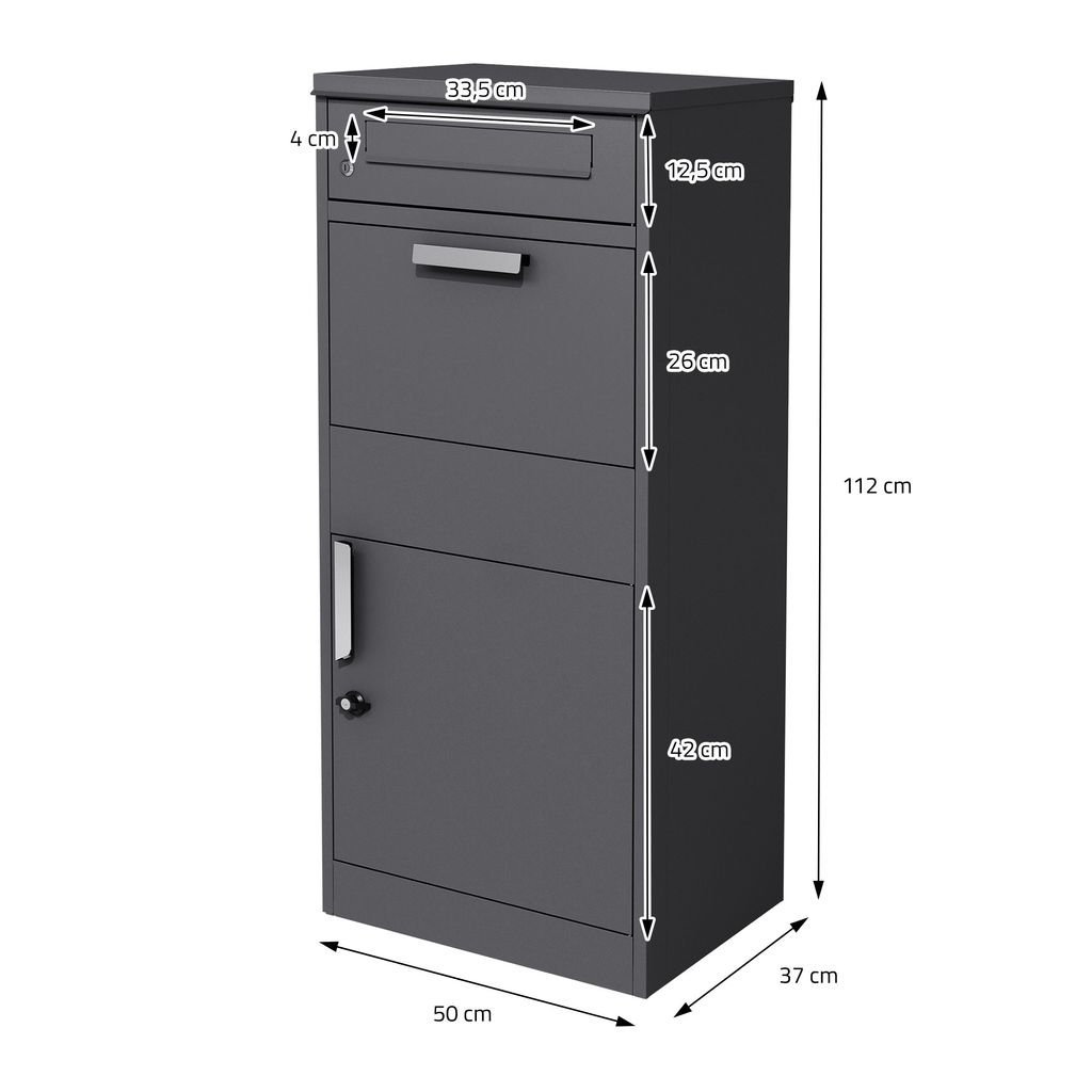 Uzamykateľná poštová schránka na balíky | Kaufland.sk