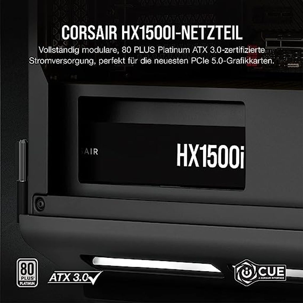 Corsair Hx1500i 80+ Platinum 1500w Modulares | Kaufland.de