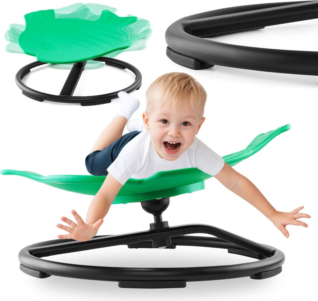 Mamabrum Mini Carrousel Pour Enfants Poisson - Bleu,