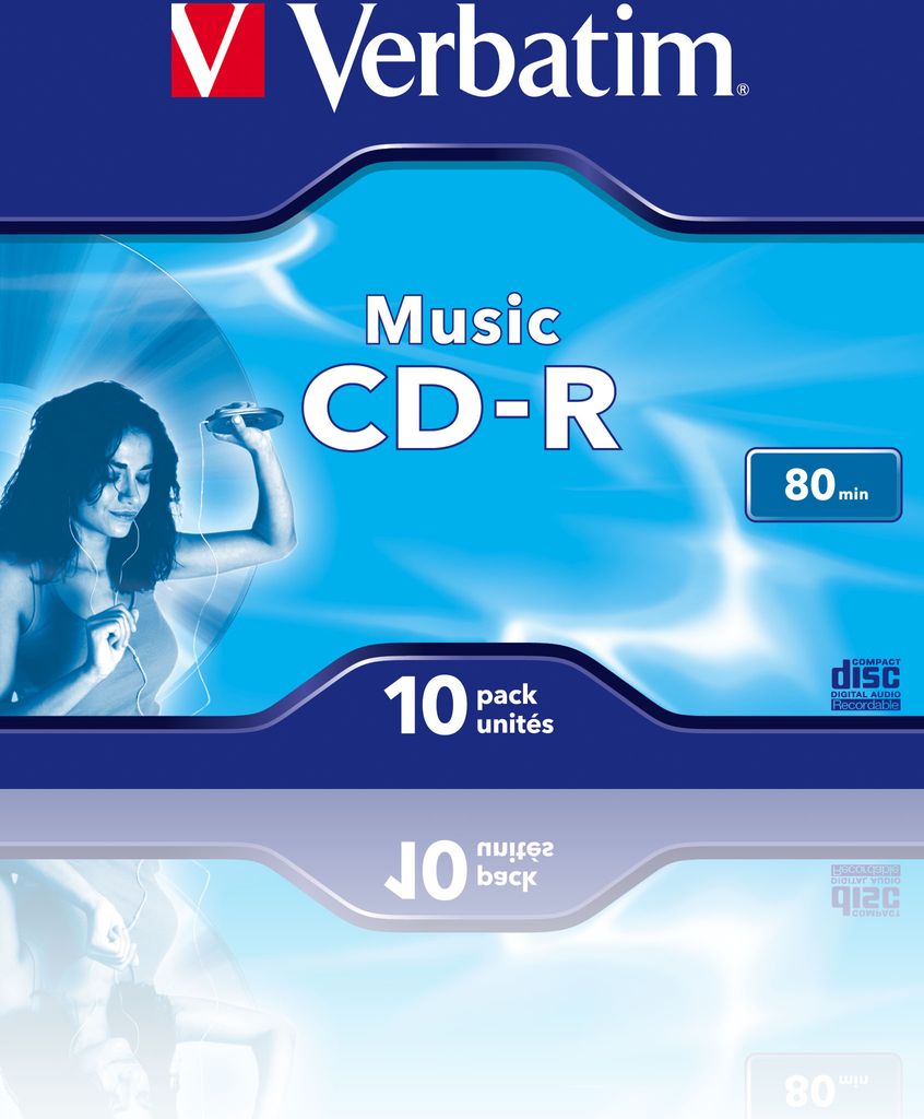 Verbatim Audio CD-R Blank 80Min - balenie 10 | Kaufland.sk