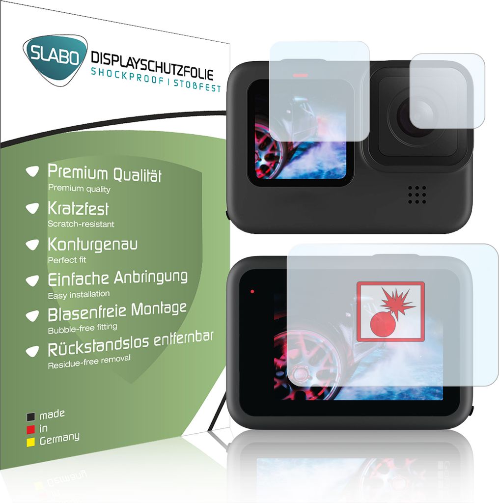 3 x Slabo Panzerschutzfolie für HERO9 | | Kaufland.de