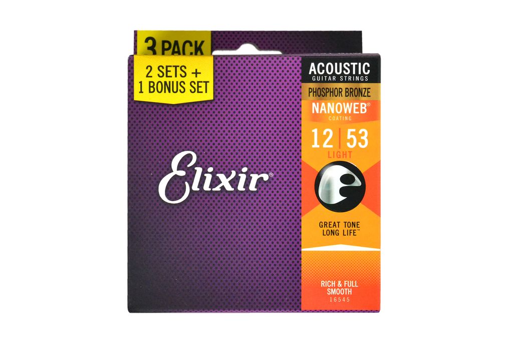 Elixir Phosphor Bronze Nanoweb 12-53 | Kaufland.de
