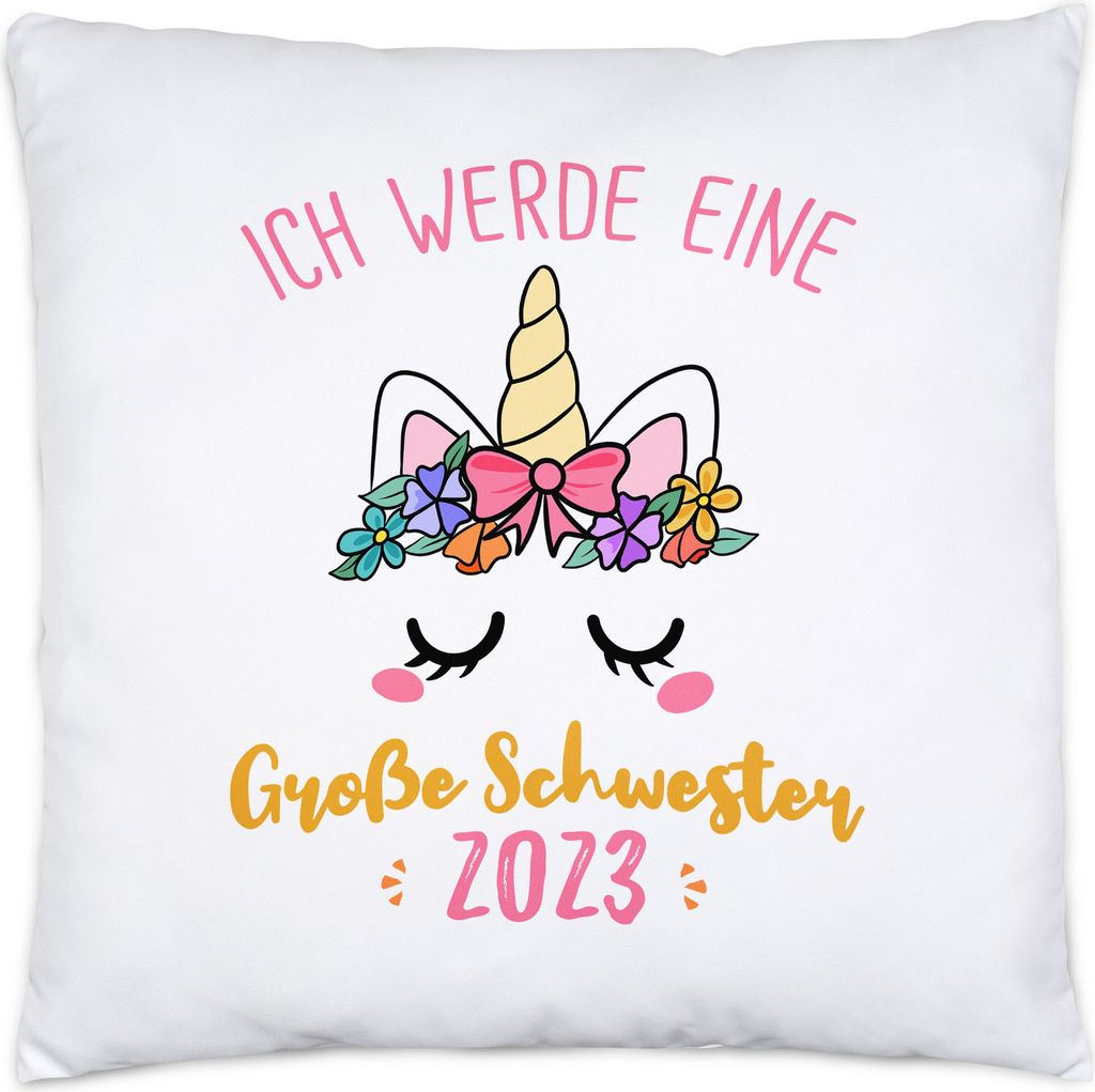 Ich werde Große Schwester 2023 Kissen inkl. | Kaufland.de