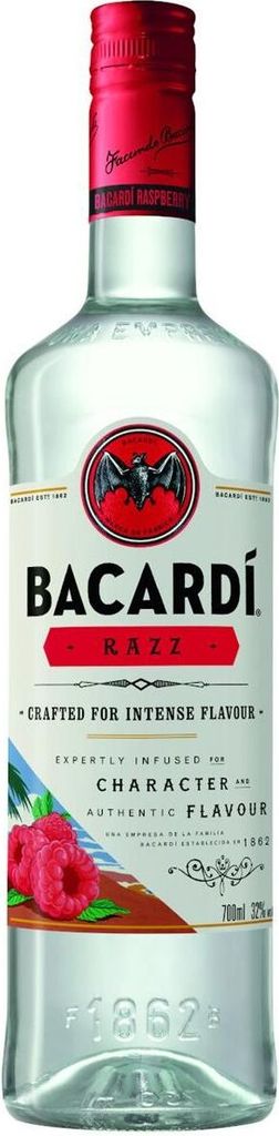 Bacardi Razz 32% 0,7l Rum | Kaufland.cz