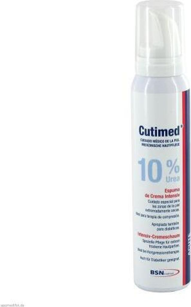 Cutimed Acute Intensiv Cremeschaum 10% Urea 125 ml