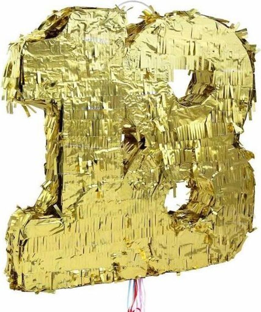 Pinata Zahl 18 gold metallic 18. Geburtstag | Kaufland.de