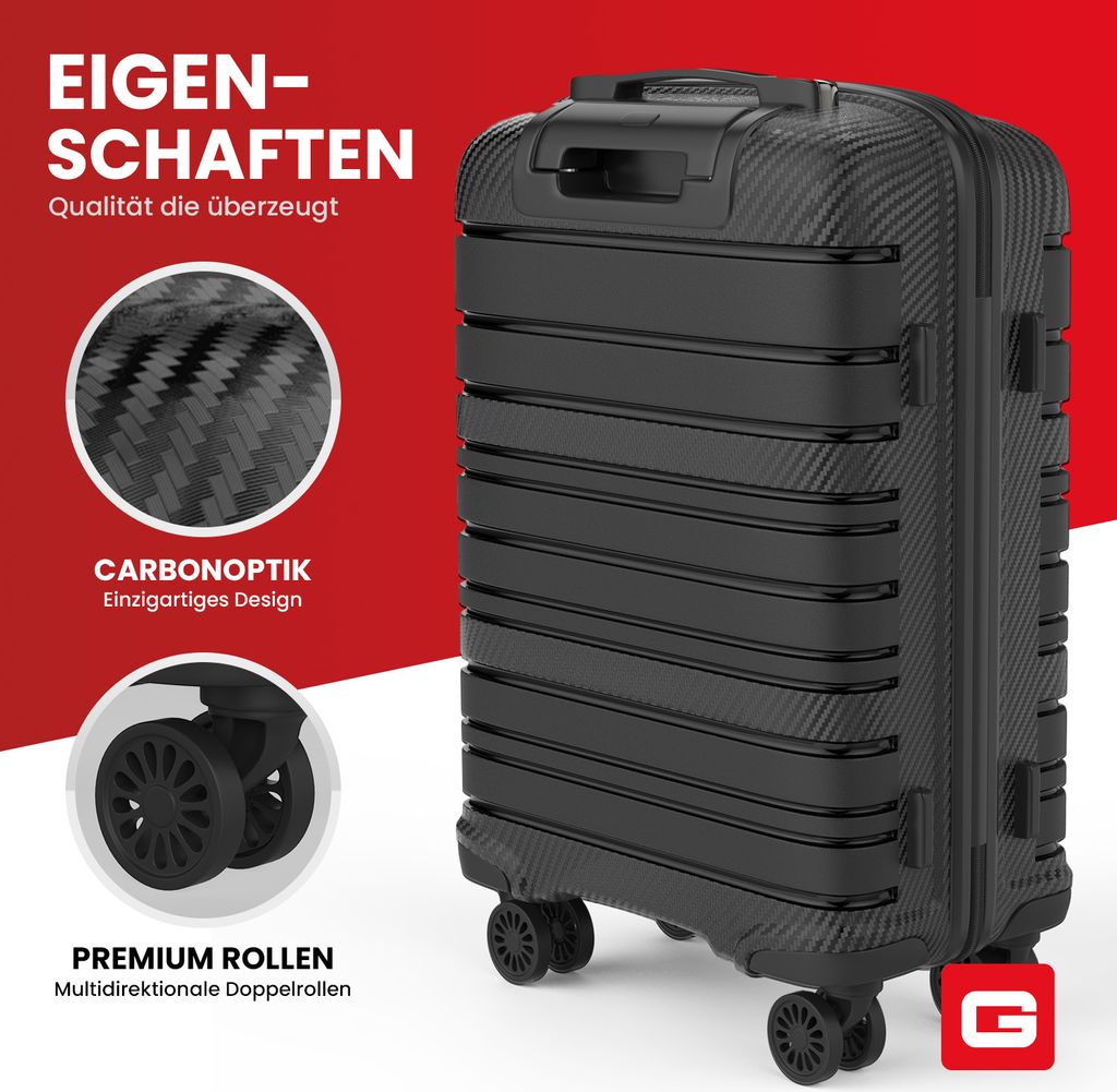GENTOR Koffer Reisekoffer Hartschalenkoffer | Kaufland.de
