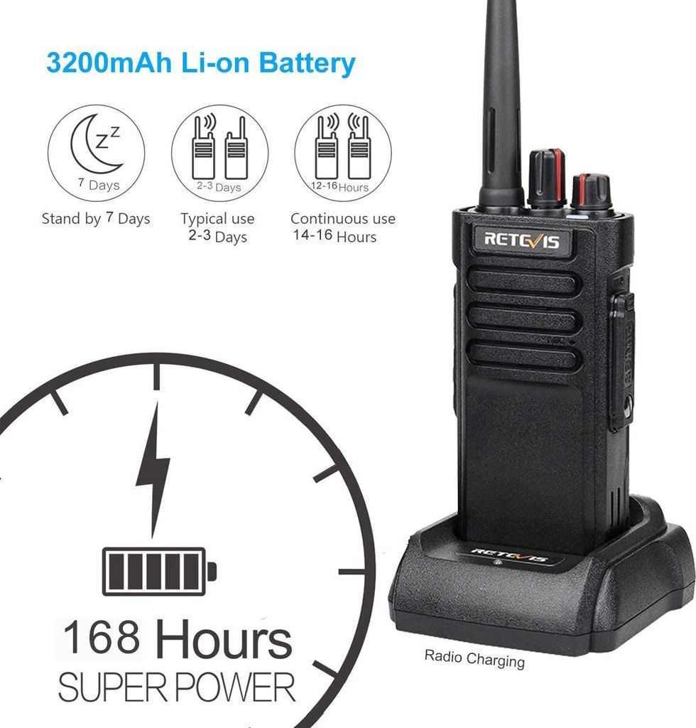 Retevis RT29 Funkgeräte set 10 km, 3200 mAh, | Kaufland.de