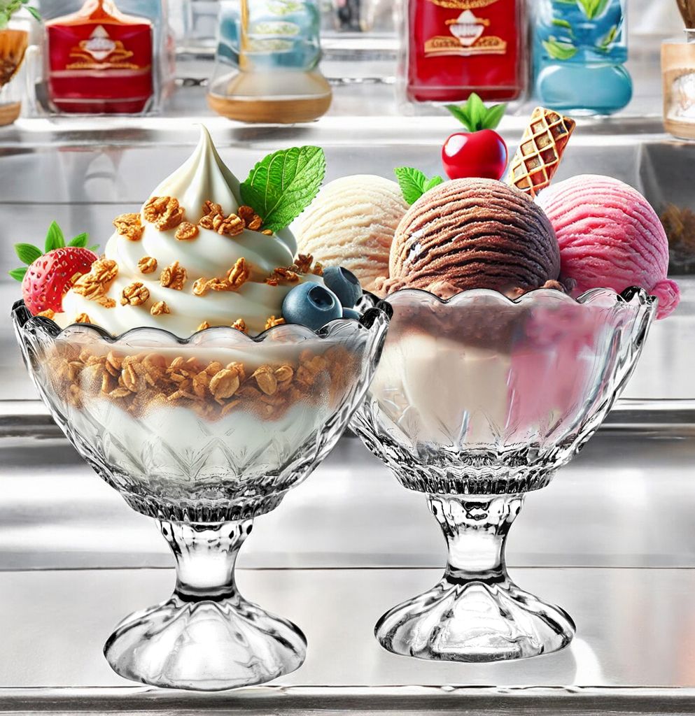 Eisbecher 6 Stück SET Eisschalen | Kaufland.de