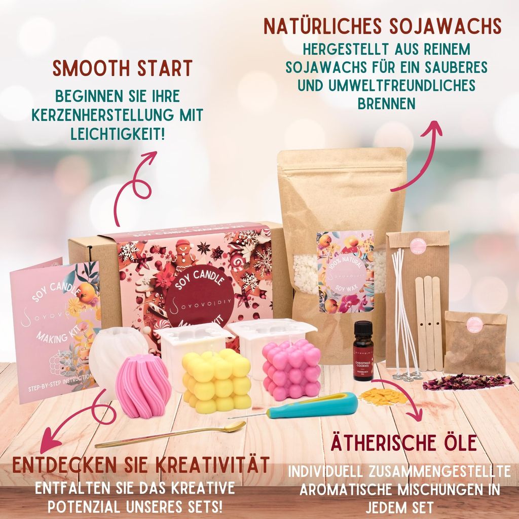 Soyovo DIY Kerzenherstellungsset Erstellen | Kaufland.de