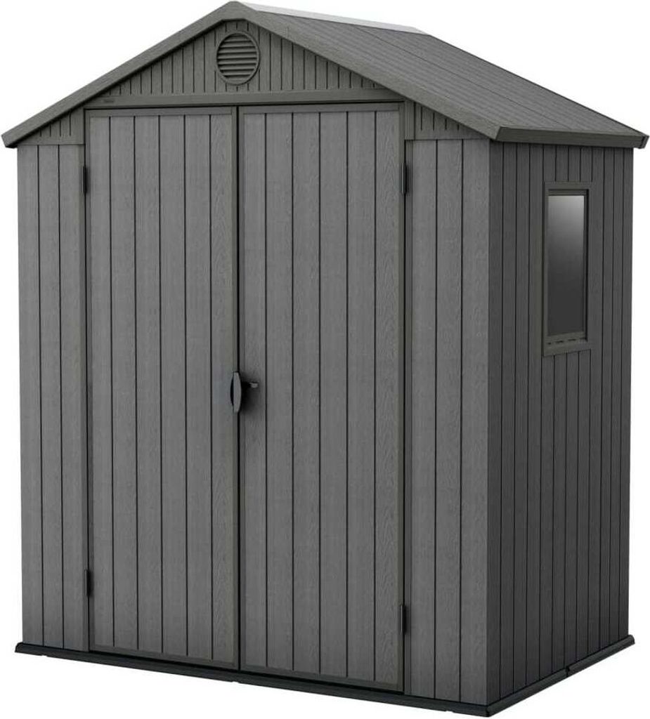 Keter Gerätehaus Darwin 64 Grau Polypropylen Evotech