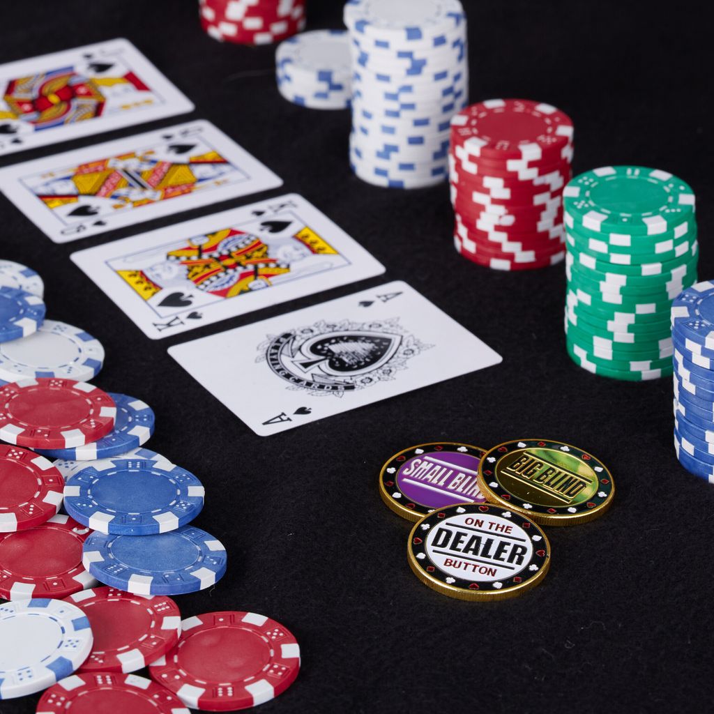 relaxdays Poker Button Set aus Metall | Kaufland.de