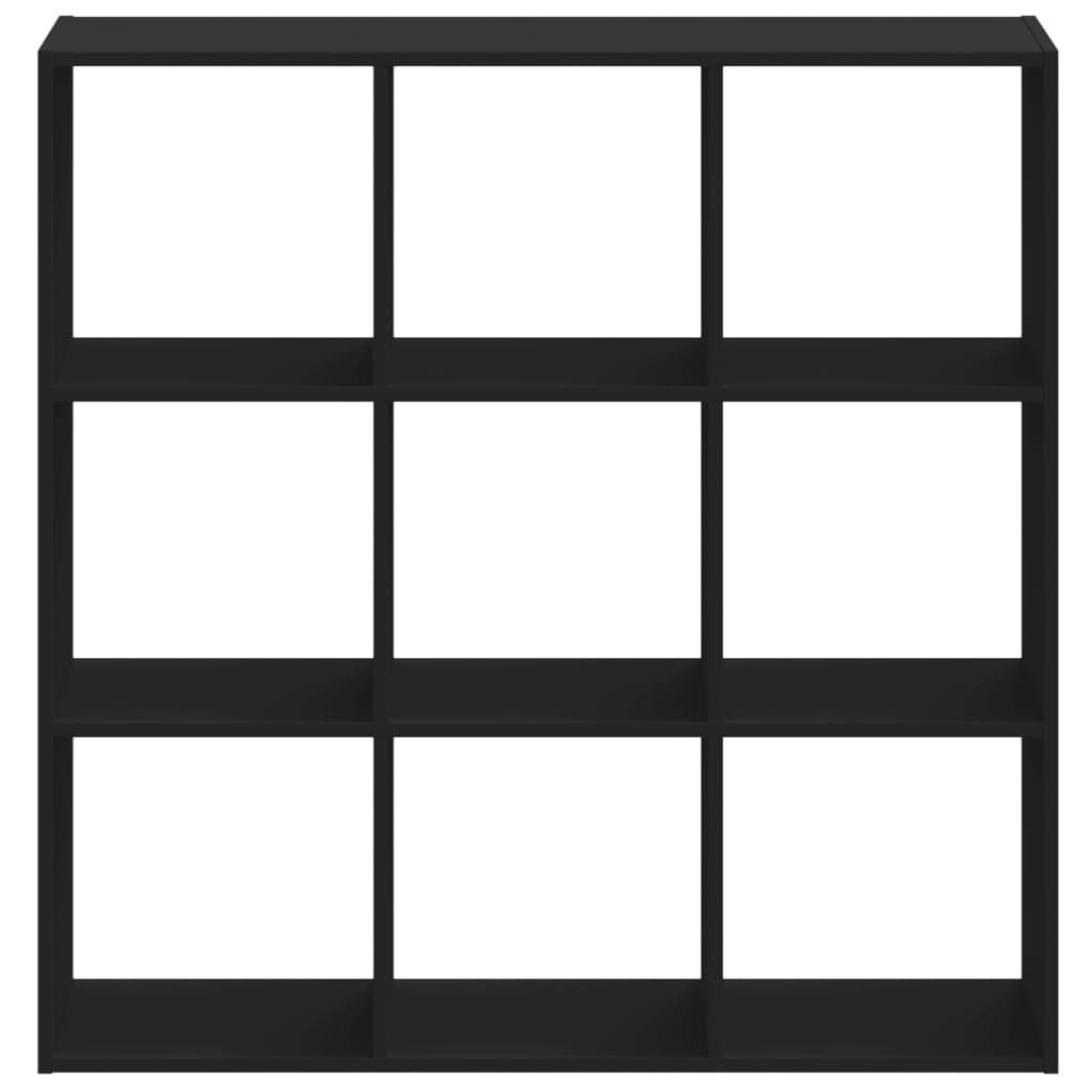 vidaXL Knihovna černá 102x32x102 cm Materiál | Kaufland.cz