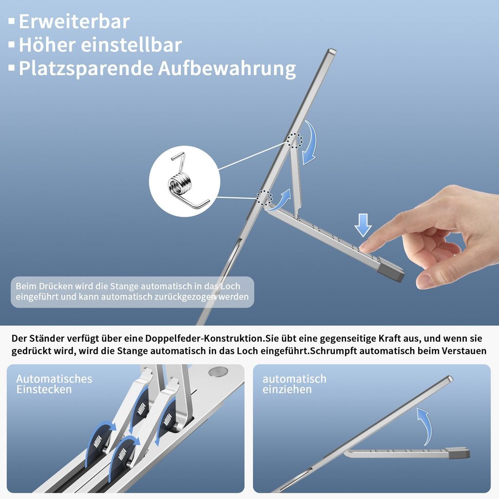 Laptop Ständer Faltbarer Laptophalter | Kaufland.de