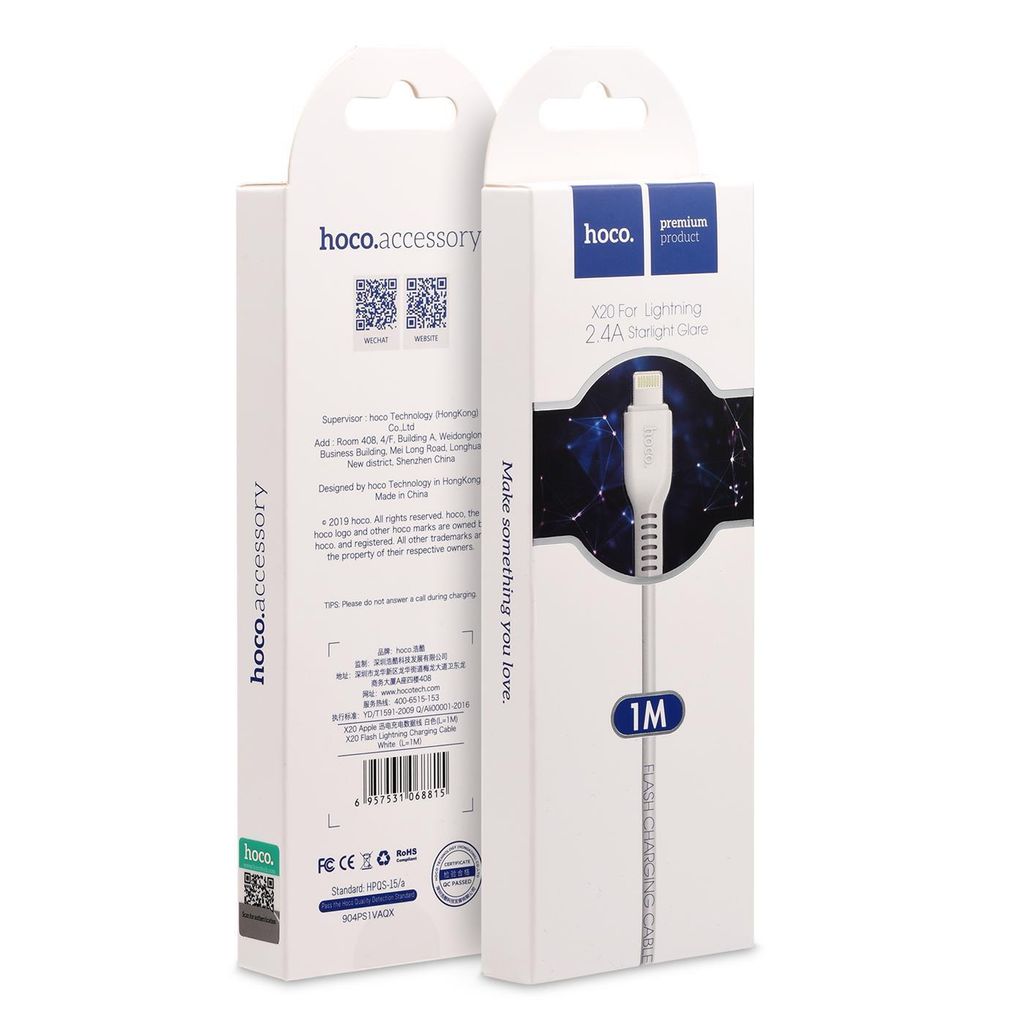 Hoco USB kabel X20 - 2m Lightning nabíjecí | Kaufland.cz