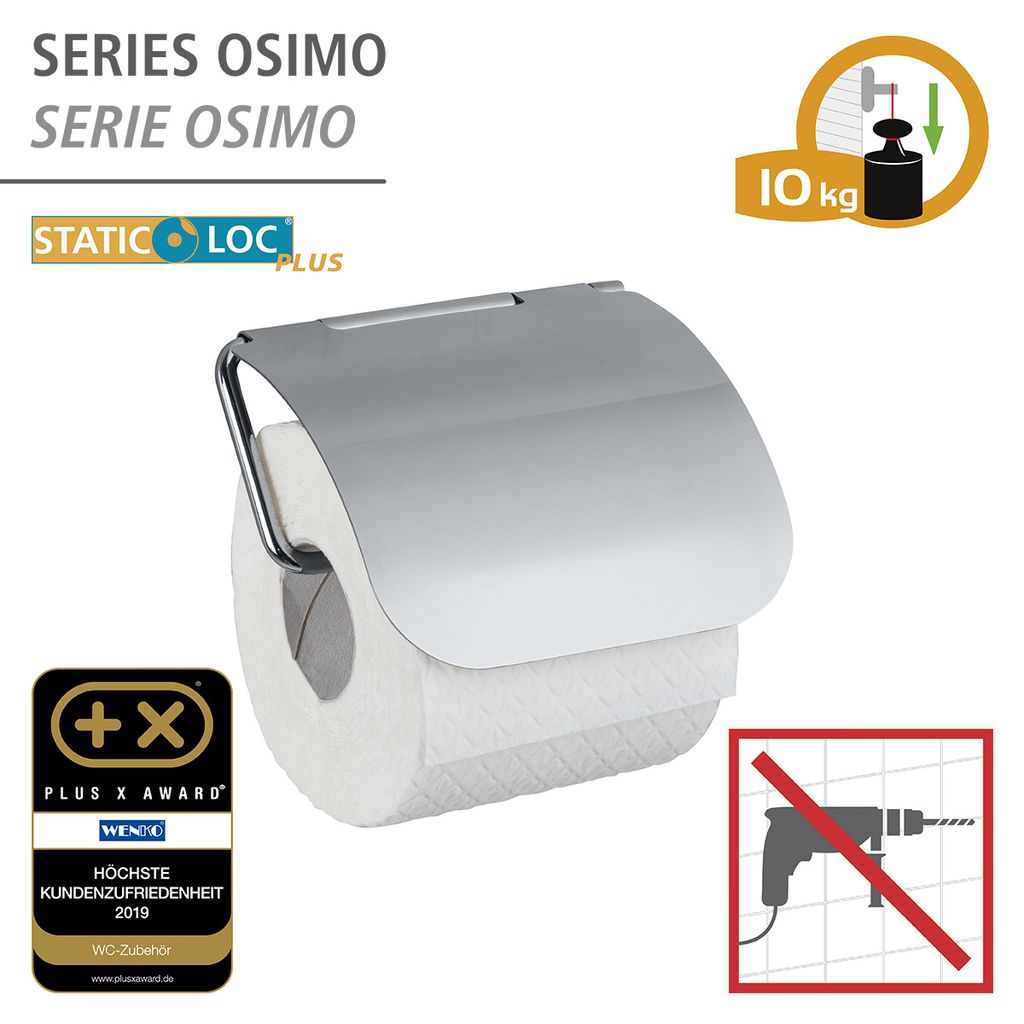 Static-Loc® Plus Toilettenpapierhalter mit | Kaufland.de
