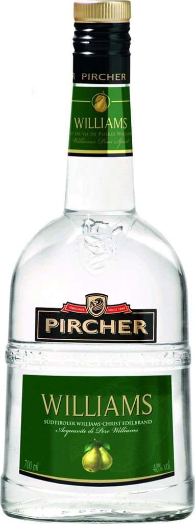 Pircher Williams Christ Edelbrand | 40 % vol | 0,7 l
