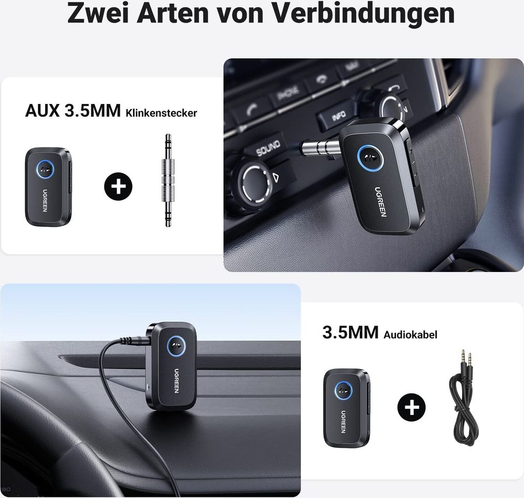Wireless bluetooth 3.5 mm aux store