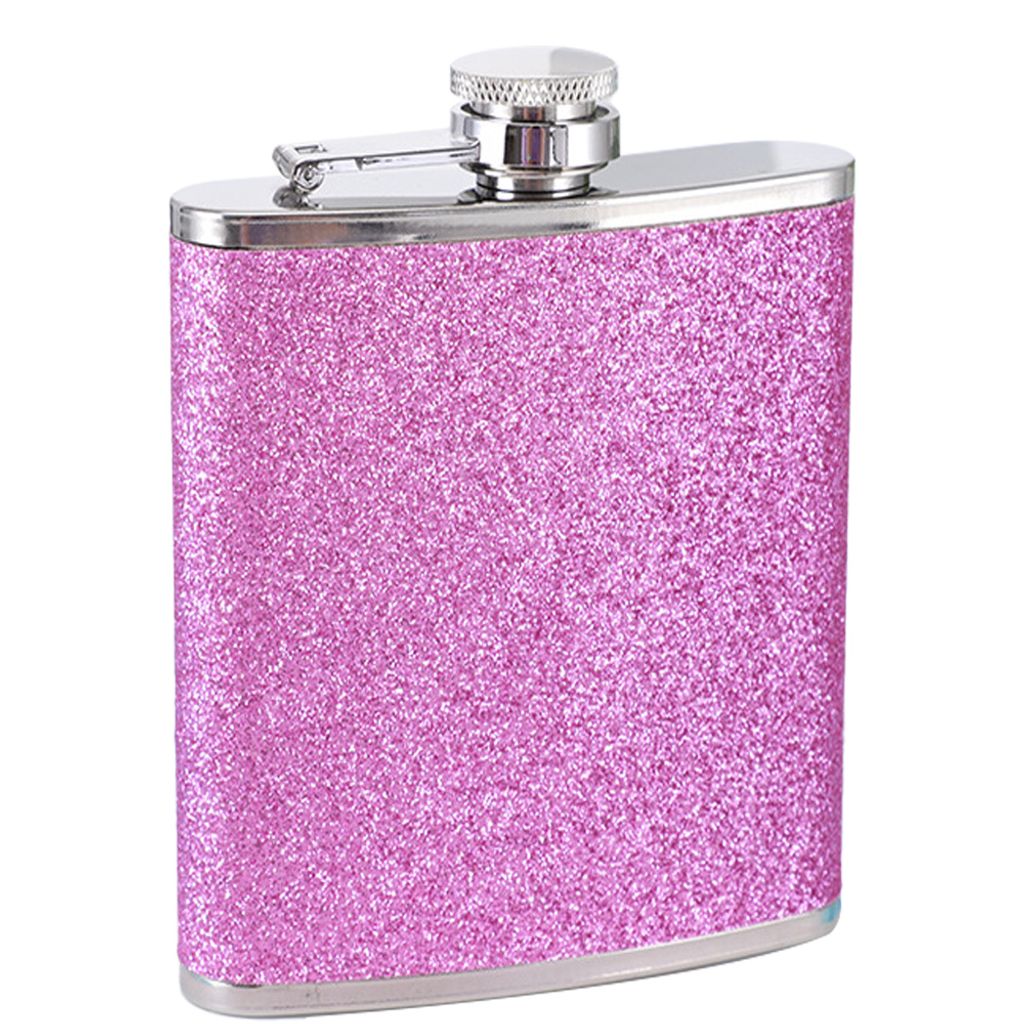 Edelstahl mit buntem Glitzer-Flachmann – | Kaufland.de