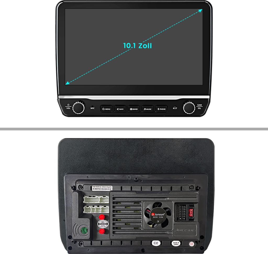 10.1 zoll carplay Android13 DAB NAVI Für Ford | Kaufland.de