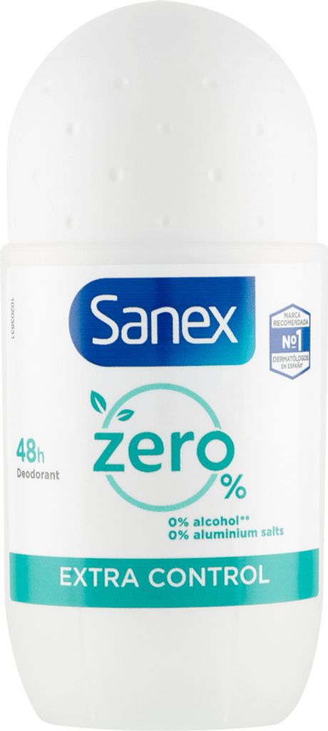Sanex Zero Extra Control Déodorant à bille 50ml Déodorants