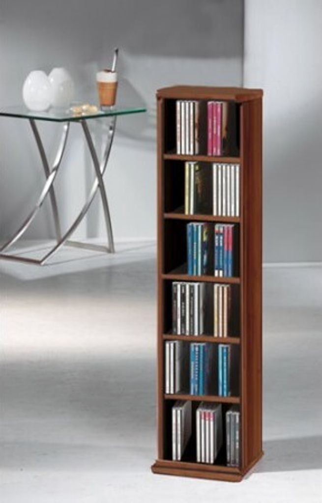 Dřevěný stojan na CD DVD Storage Dekorativní | Kaufland.cz