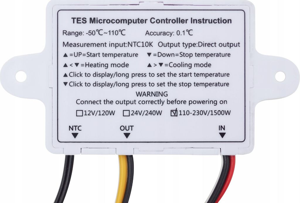 Univerzálny termostat regulátor teploty 12V | Kaufland.sk