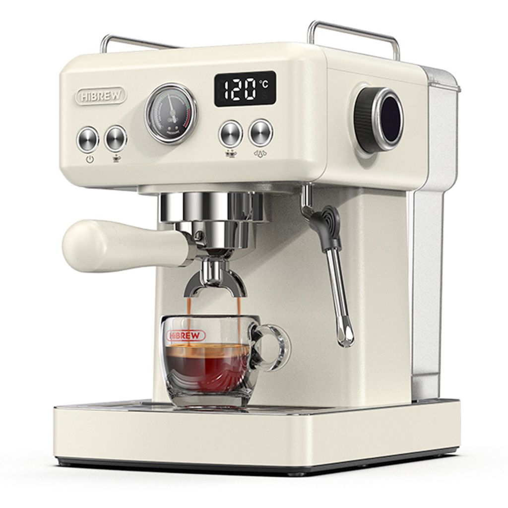 HiBREW H10A Kaffeemaschine, 19 Bar Druck, einstellbare