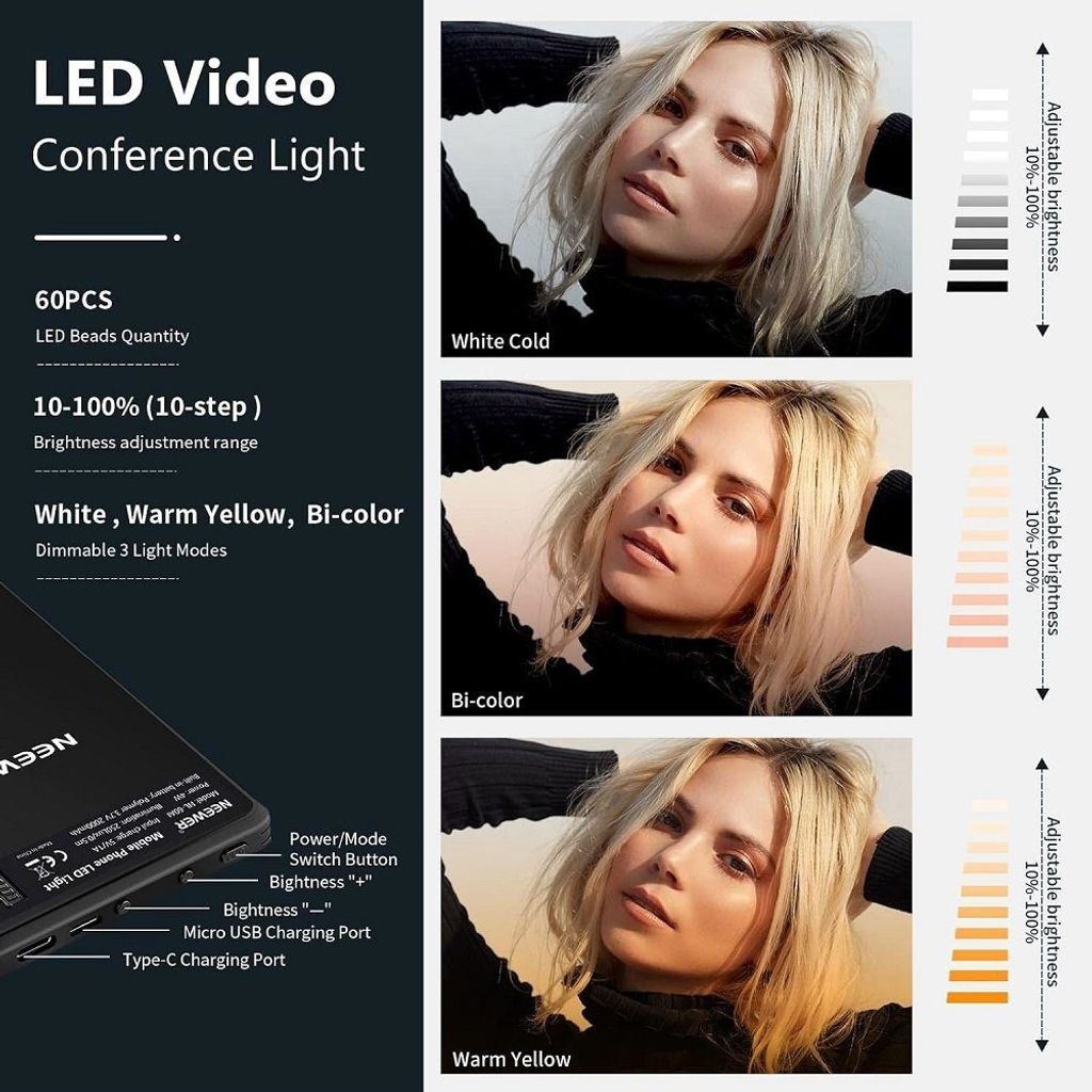 Ringlicht licht LED licht 360° Ring Light,60 | Kaufland.de