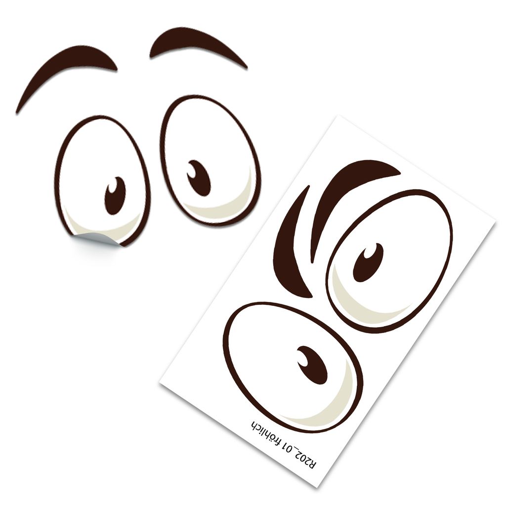 Aufkleber "Augen" Fröhlich Augenpaar | Kaufland.de