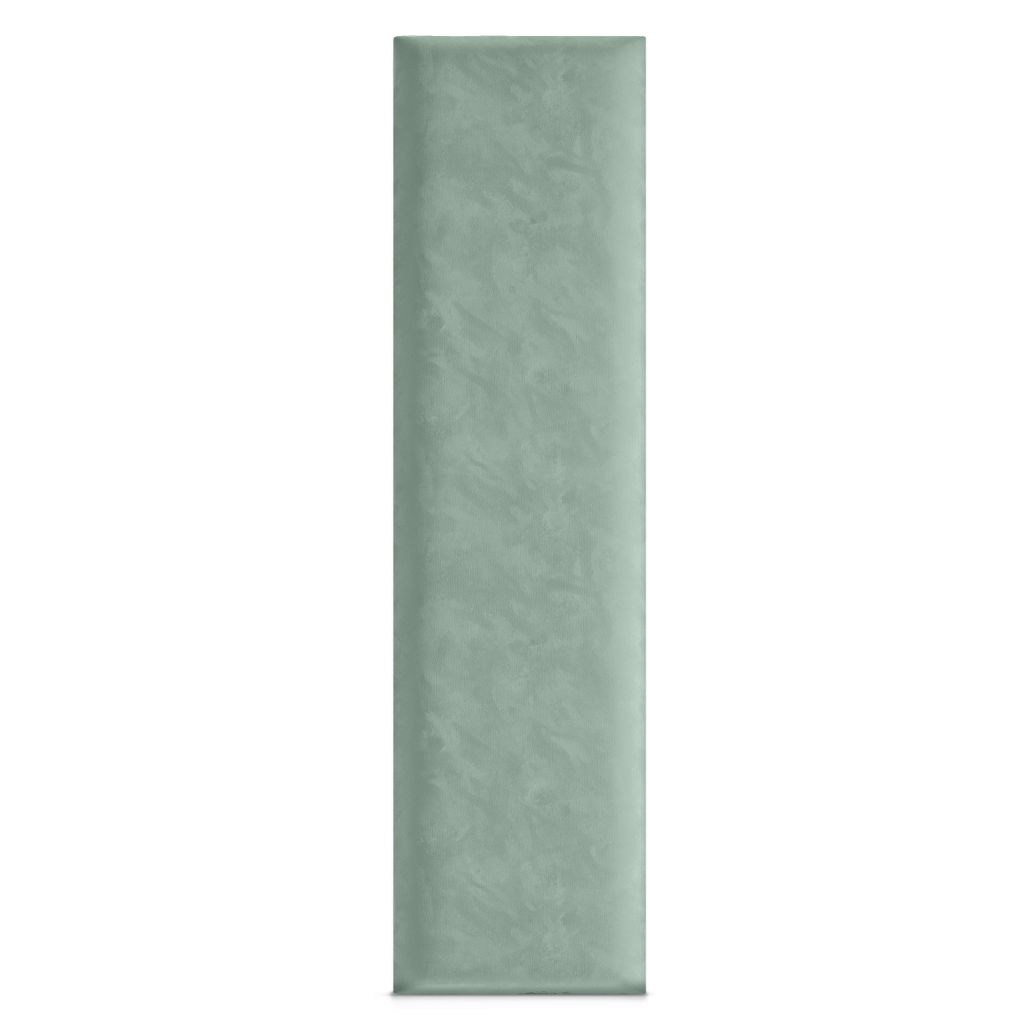 Čalouněný panel Obdélník 80 cm x 20 cm Mátový | Kaufland.cz