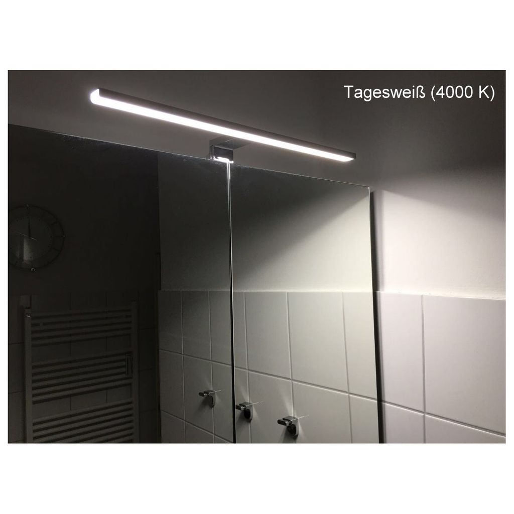 LED 2in1 Aluminium Spiegelleuchte IP44 - 8W | Kaufland.de