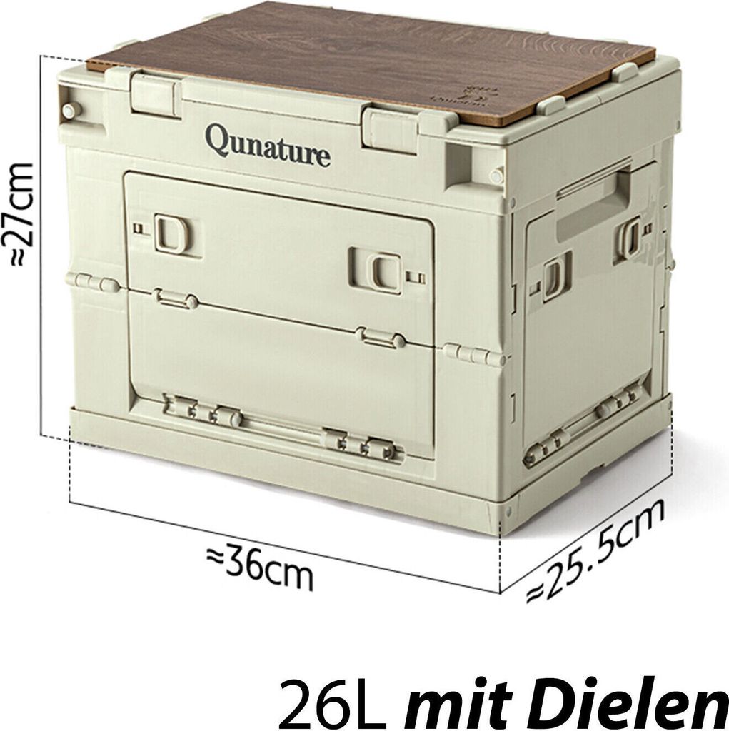 Qunature Camping Box Faltbar Campingschrank | Kaufland.de