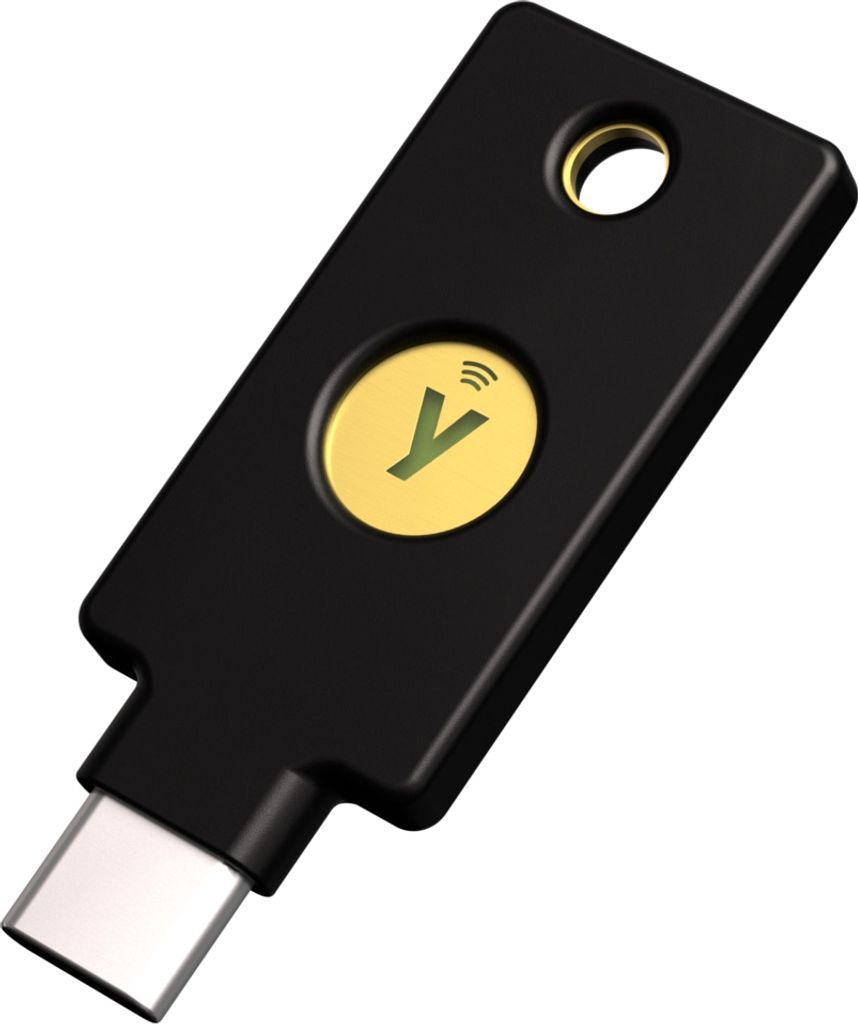 Yubico Security Key USB-C NFC - U2F und FIDO2 USB Sticks