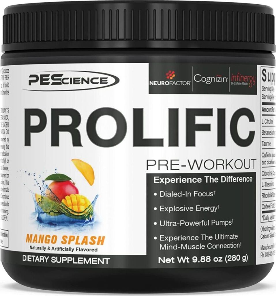 PEScience Prolific - 280 g Mango Splash | Kaufland.de