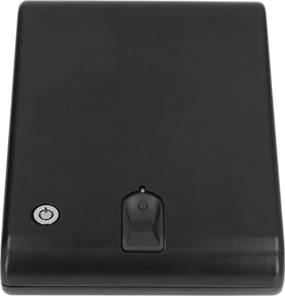 Bezpečnostní schránka na otisky prstů Přenosná ocelová