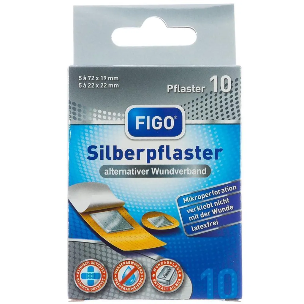40x Silberpflaster Pflaster Stripes 4x 10 | Kaufland.de
