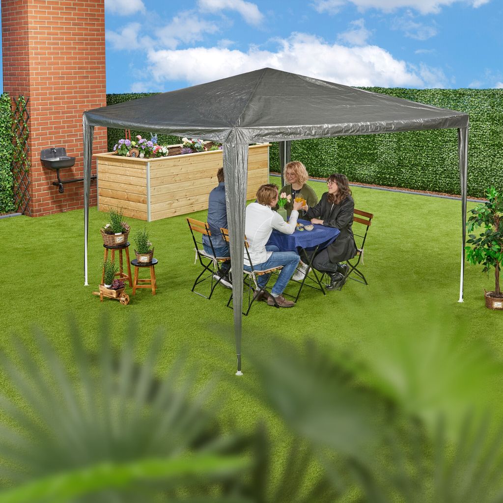 relaxační pavilon v Anthrazitu 3x3 m | Kaufland.cz