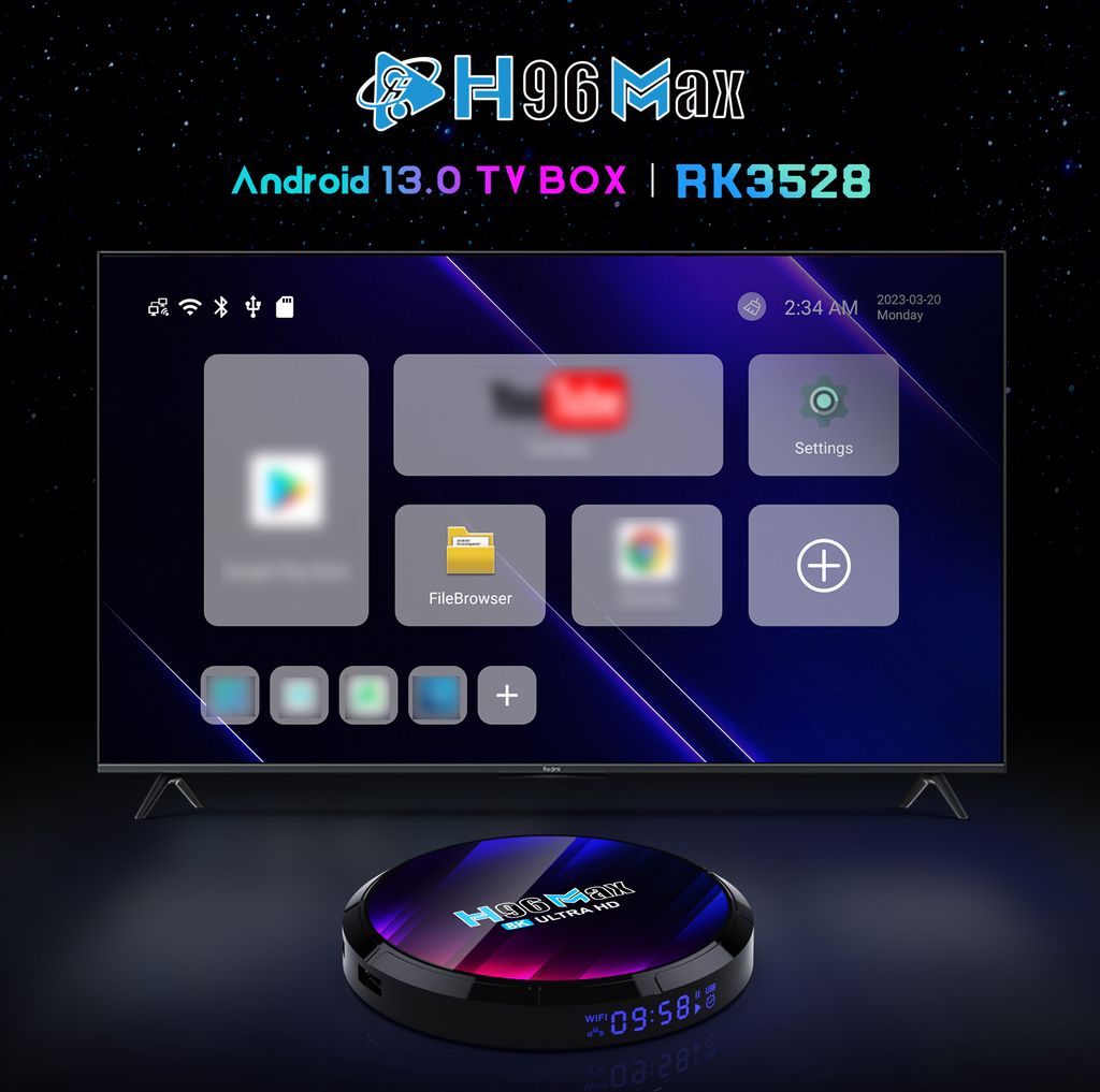 H96Max Android 13.0 Smart Player RK3528 Chip | Kaufland.de