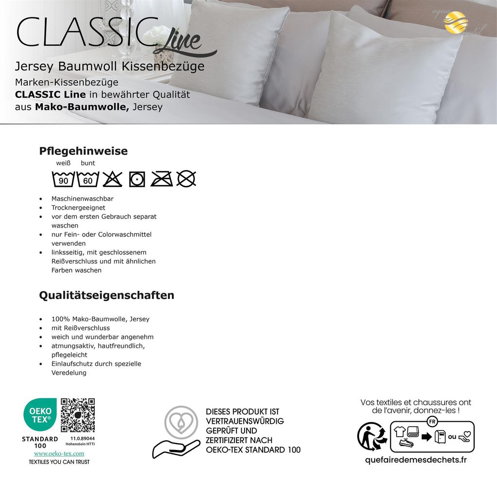 Doppelpack Classic Line Bezug 40x200 | Kaufland.de