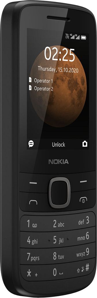 Nokia 225 Black Dual SIM, 4G, Feature Phone | Kaufland.de