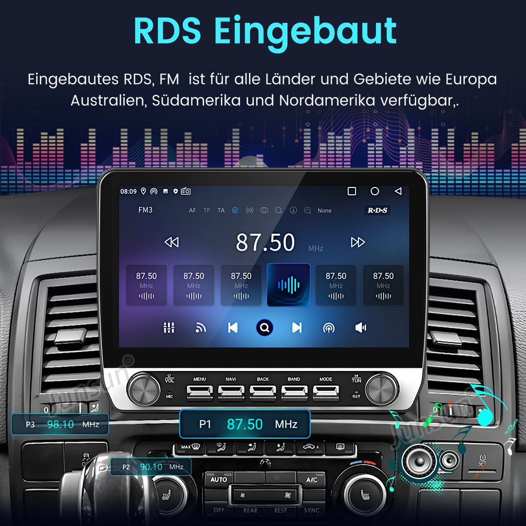 10.1" Android 13 Autoradio Carplay Für VW T5 | Kaufland.de