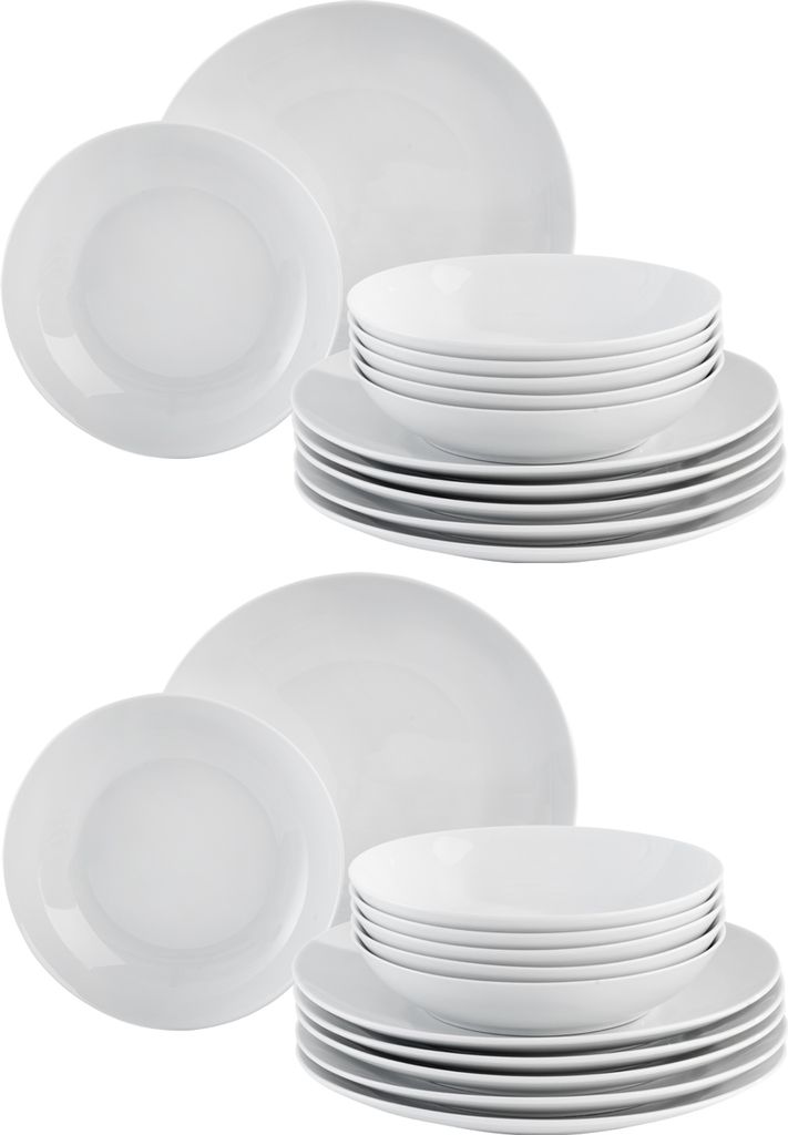 Tafelservice - Weiß - für 12 Personen - | Kaufland.de