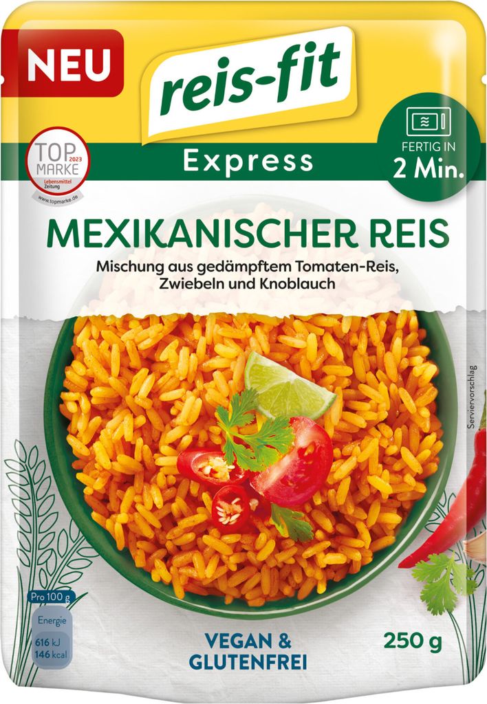 Reis-Fit Express mexikanischer Reis Vegan und | Kaufland.de