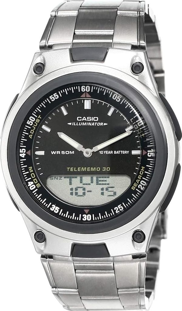 Casio Uhr Illuminator Telememo 30 AW-80D-1AVDF