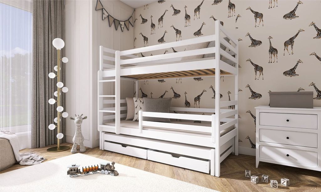 - Palanda pro tři děti CARLY - 90x190, bílá | Kaufland.cz