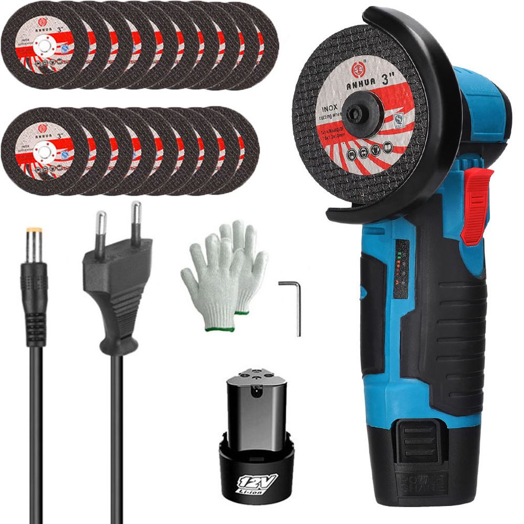 500W 12V Akku-Winkelschleifer, 76mm | Kaufland.de