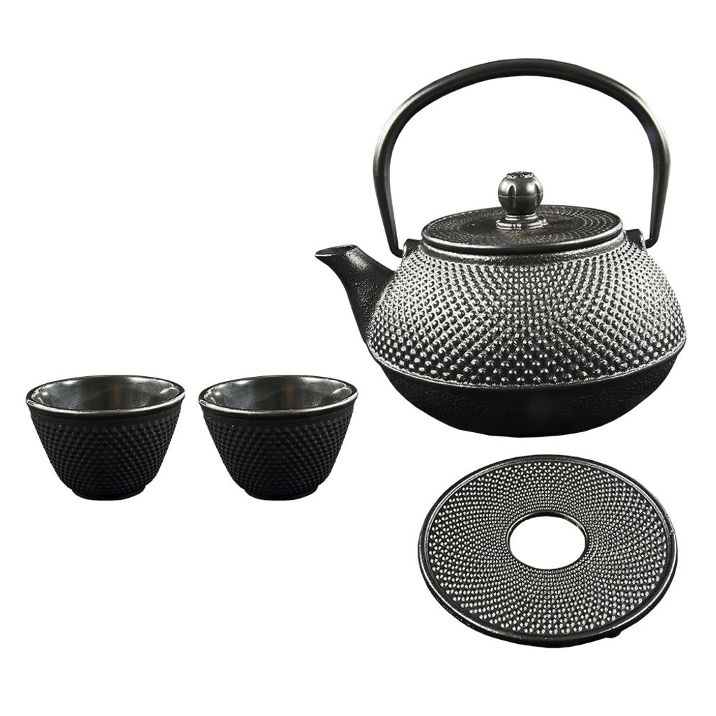 SakuraTea Teekannen Set 4-teilig Gusseisen | Kaufland.de