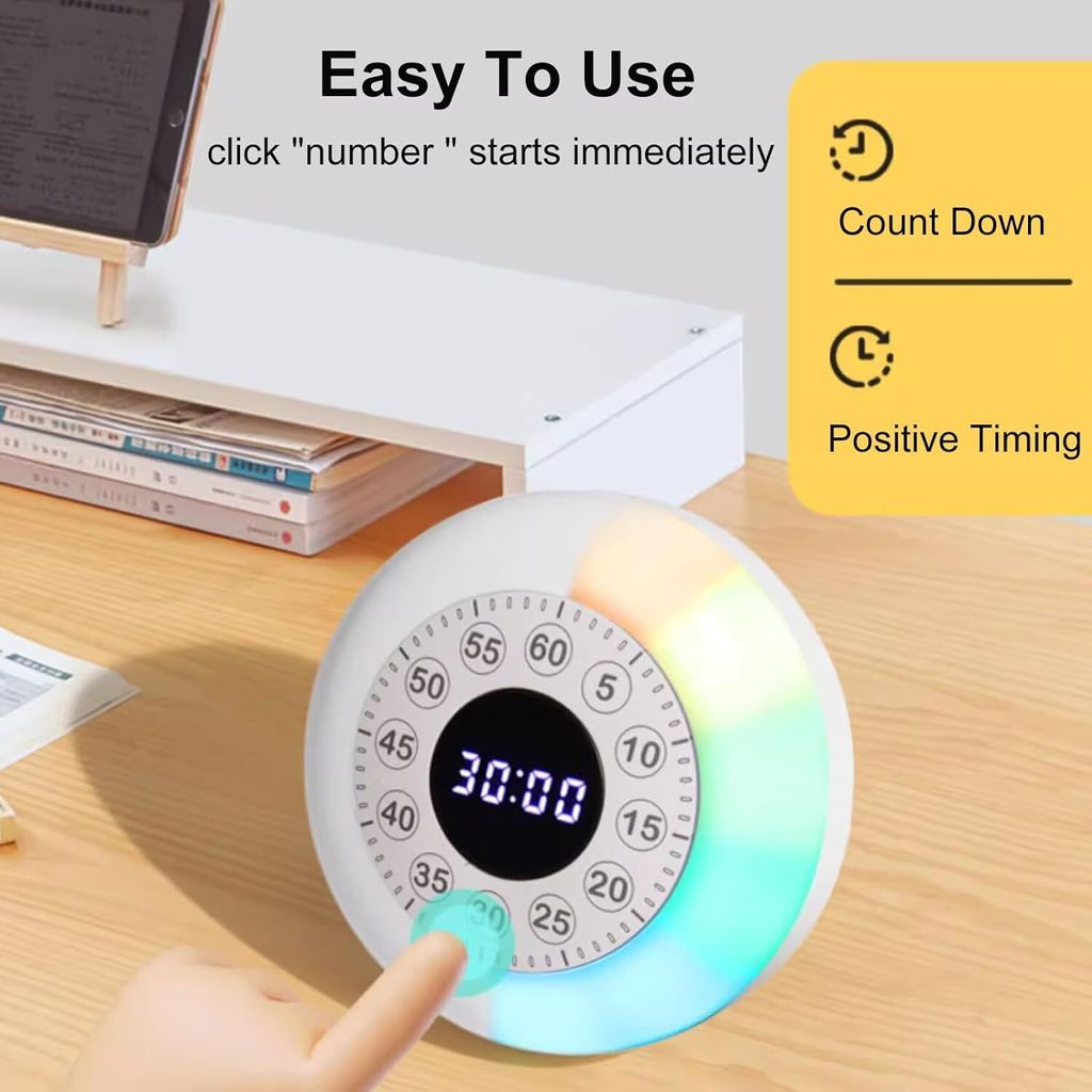 Visueller Timer mit RGB-Licht für Kinder, | Kaufland.de