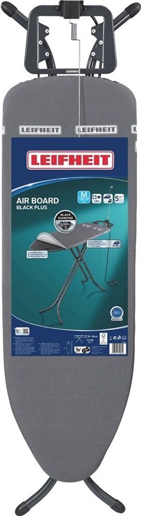 Leifheit Table à repasser noire Classic M | Kaufland.de